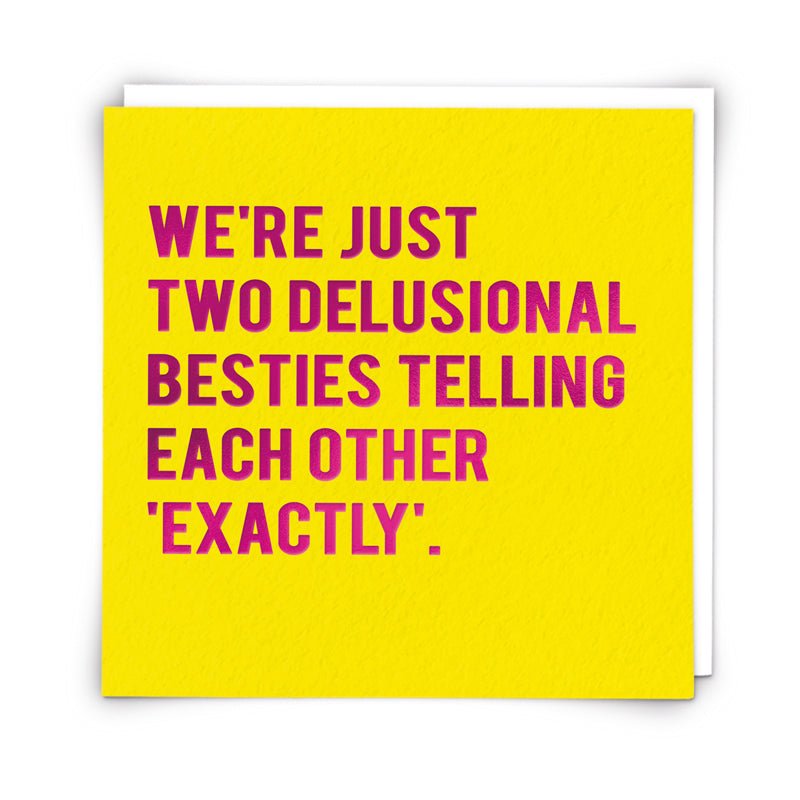 Kort Delusional Besties - Redback cards – glott.no